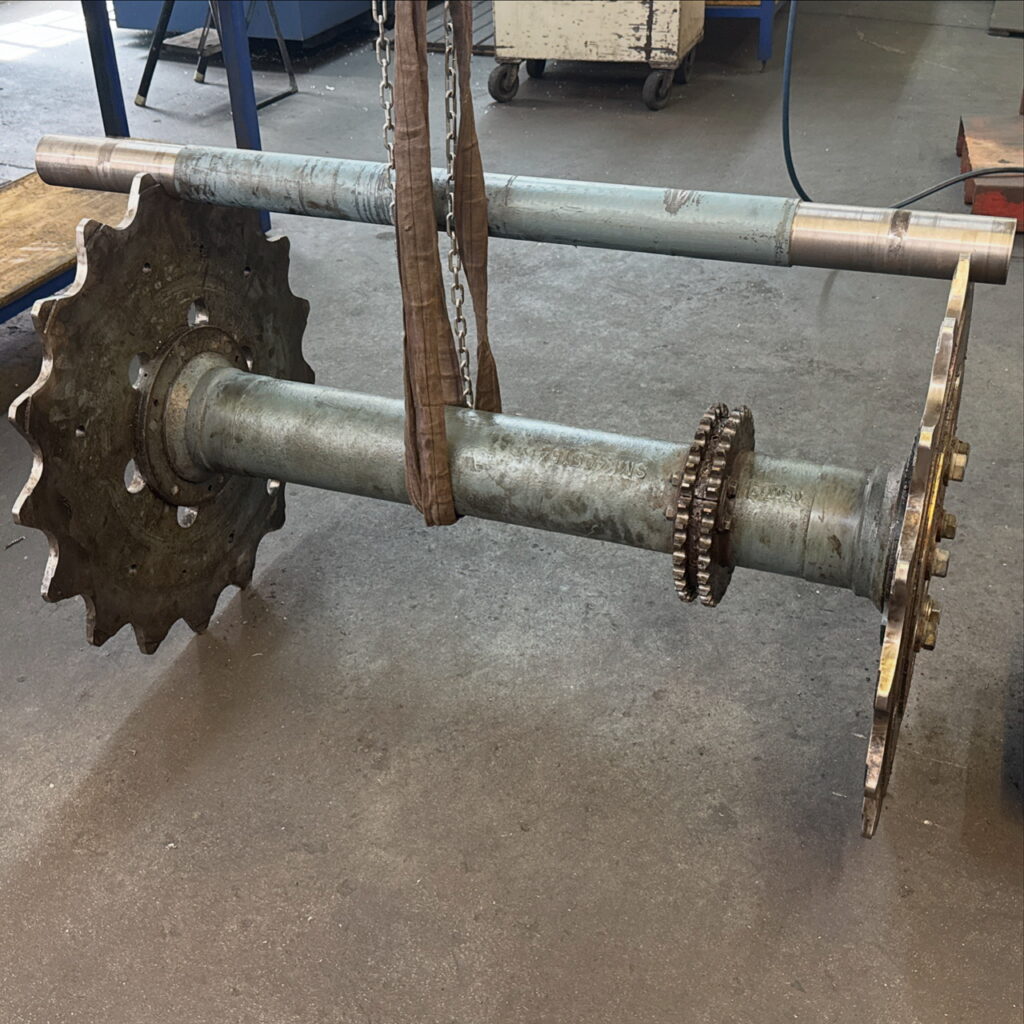 Escalator drive shaft refurbishment - Grandi Manufacturing